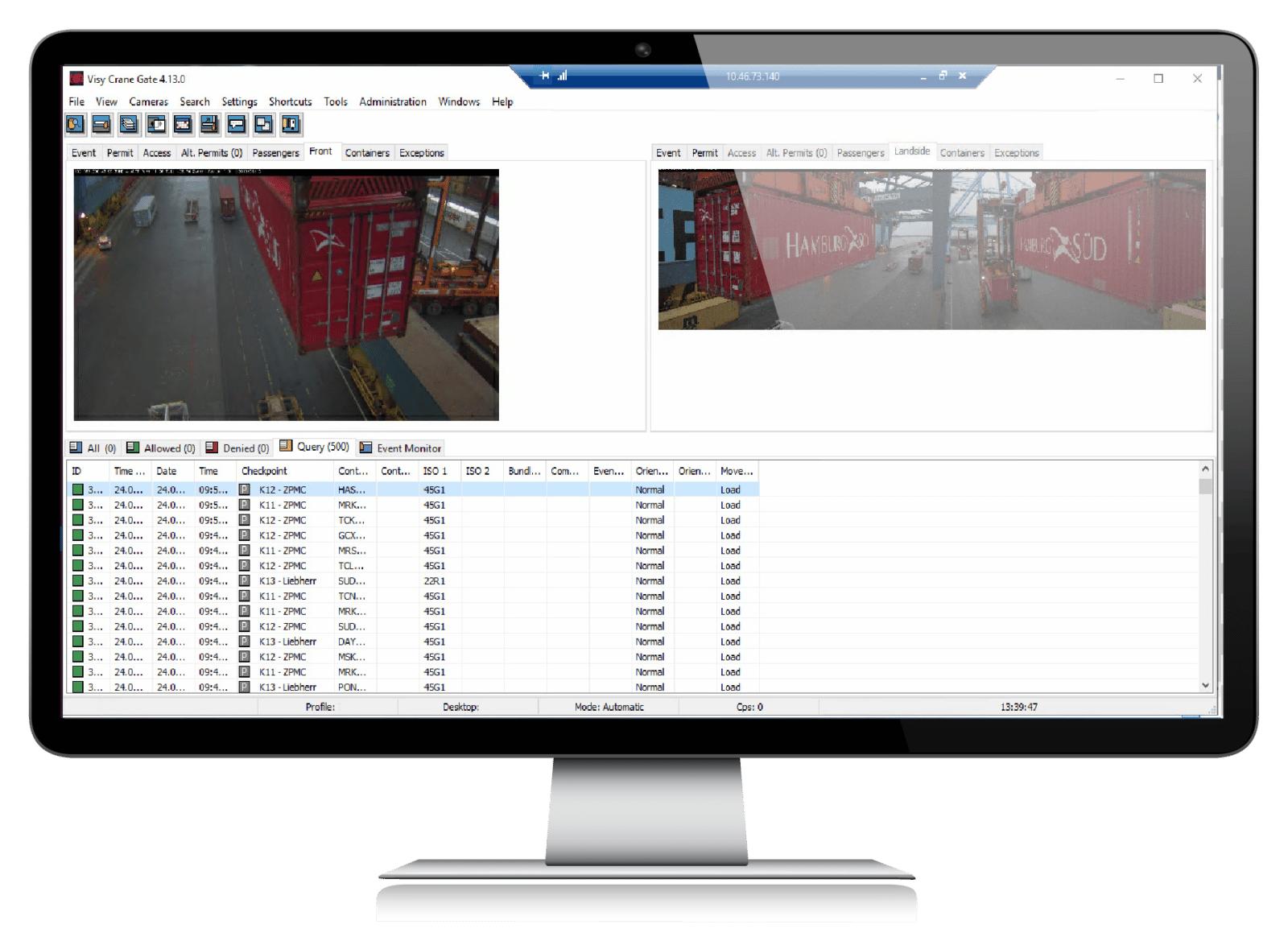 STS Crane OCR - Visy Container OCR