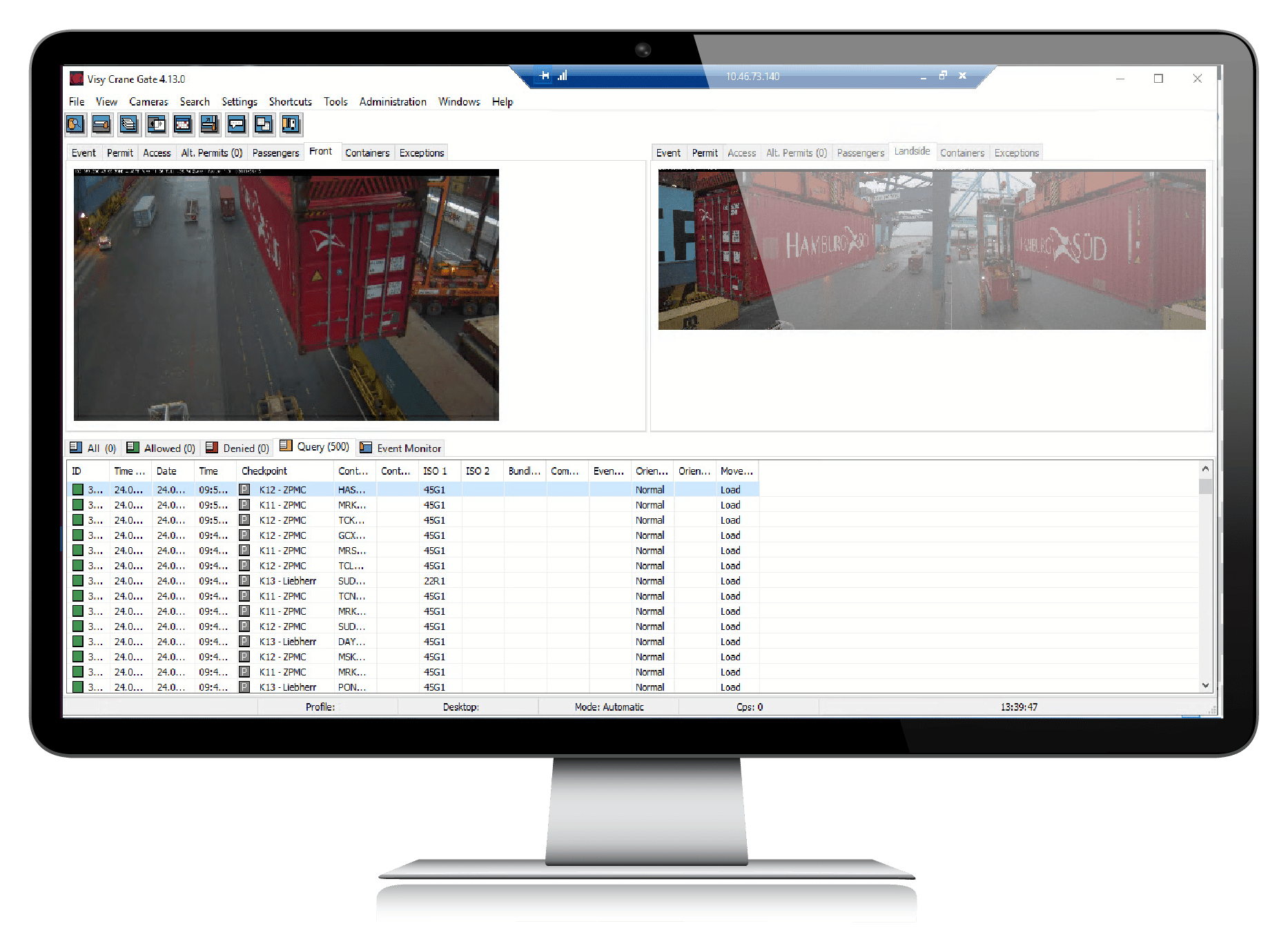 STS Crane OCR - Visy Container OCR