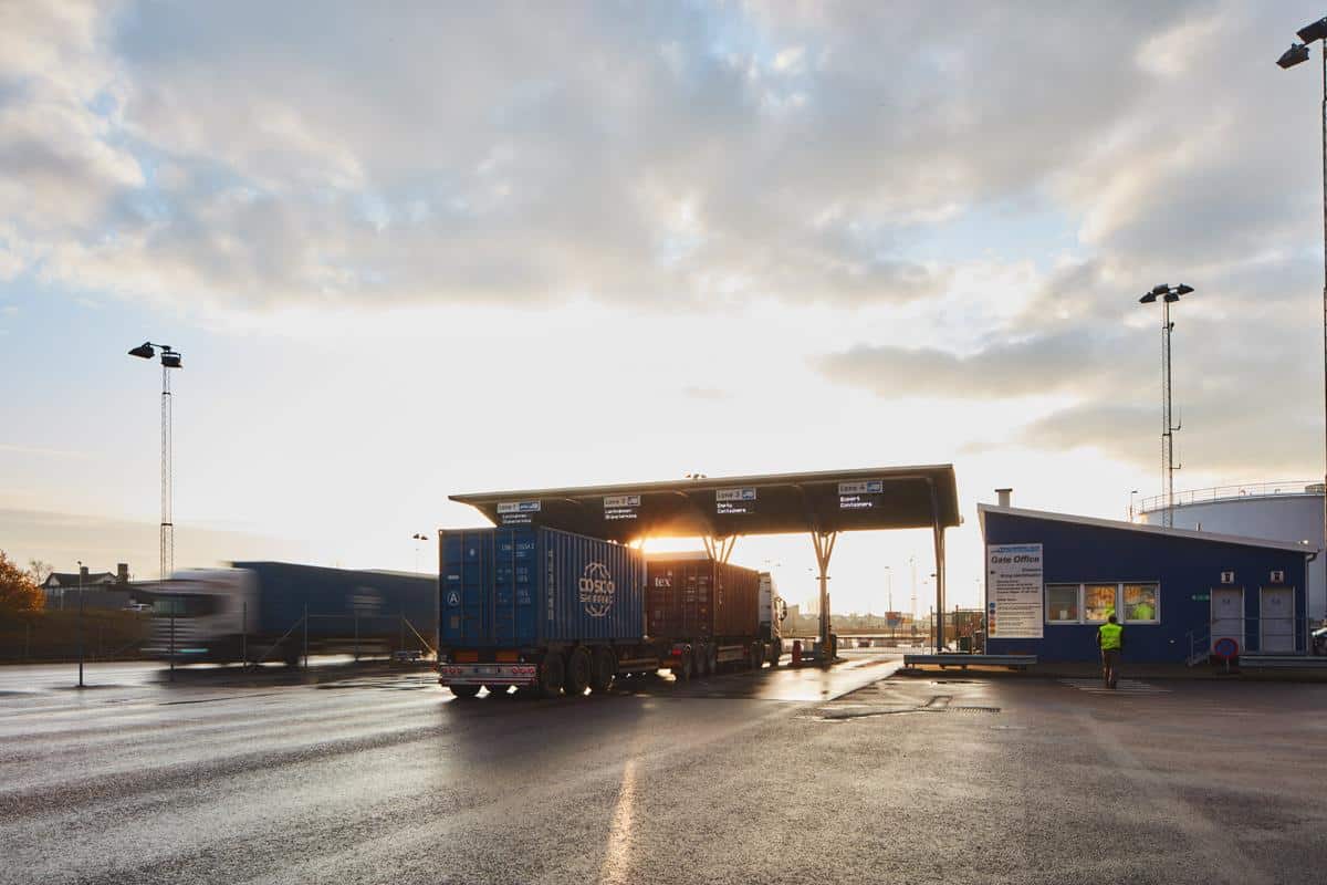 Port of Helsingborg upgrades Visy Access Gate GOS with ADDS - Visy