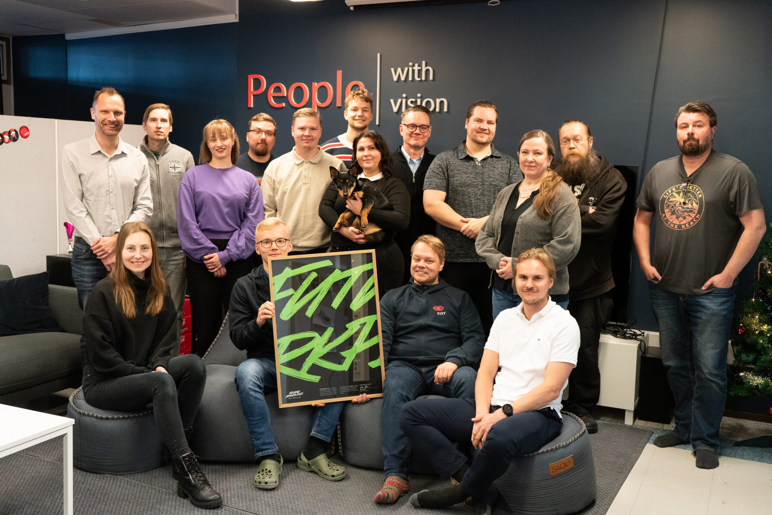 Visy receives Future Workplaces certificate - Visy