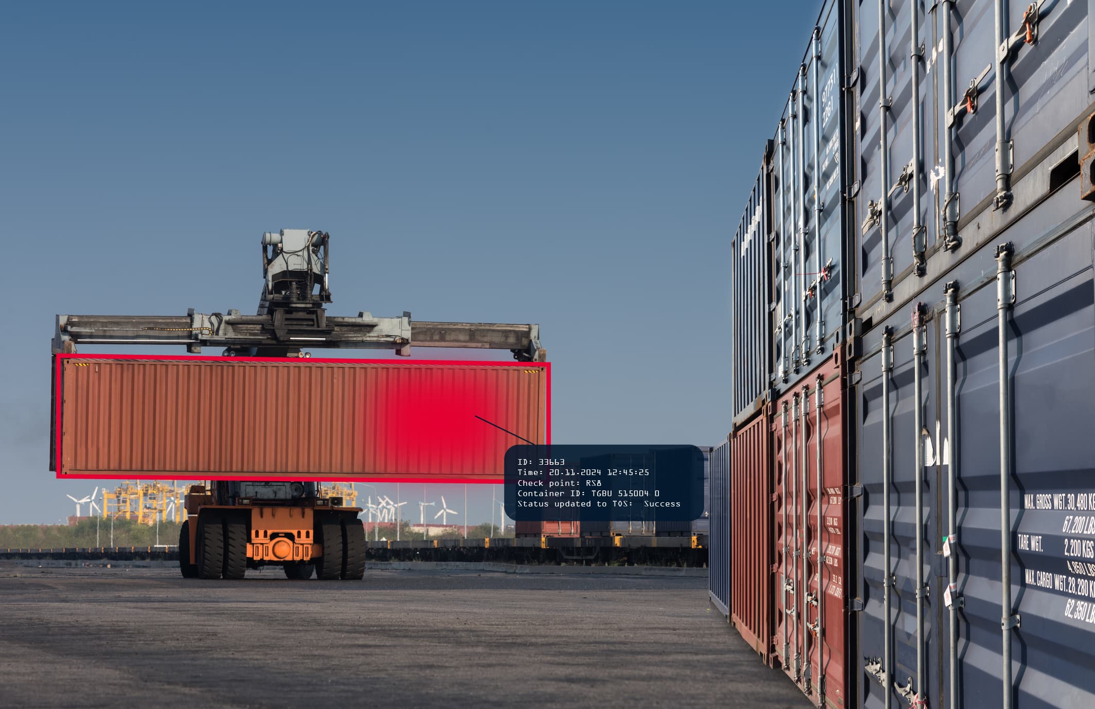 Equip Your Container Handler with AI-Powered Spreader Cameras - Visy